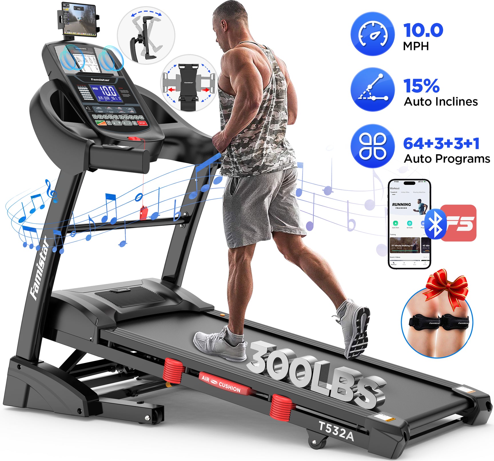 Famistar T532A Folding treadmill – Famistar.life