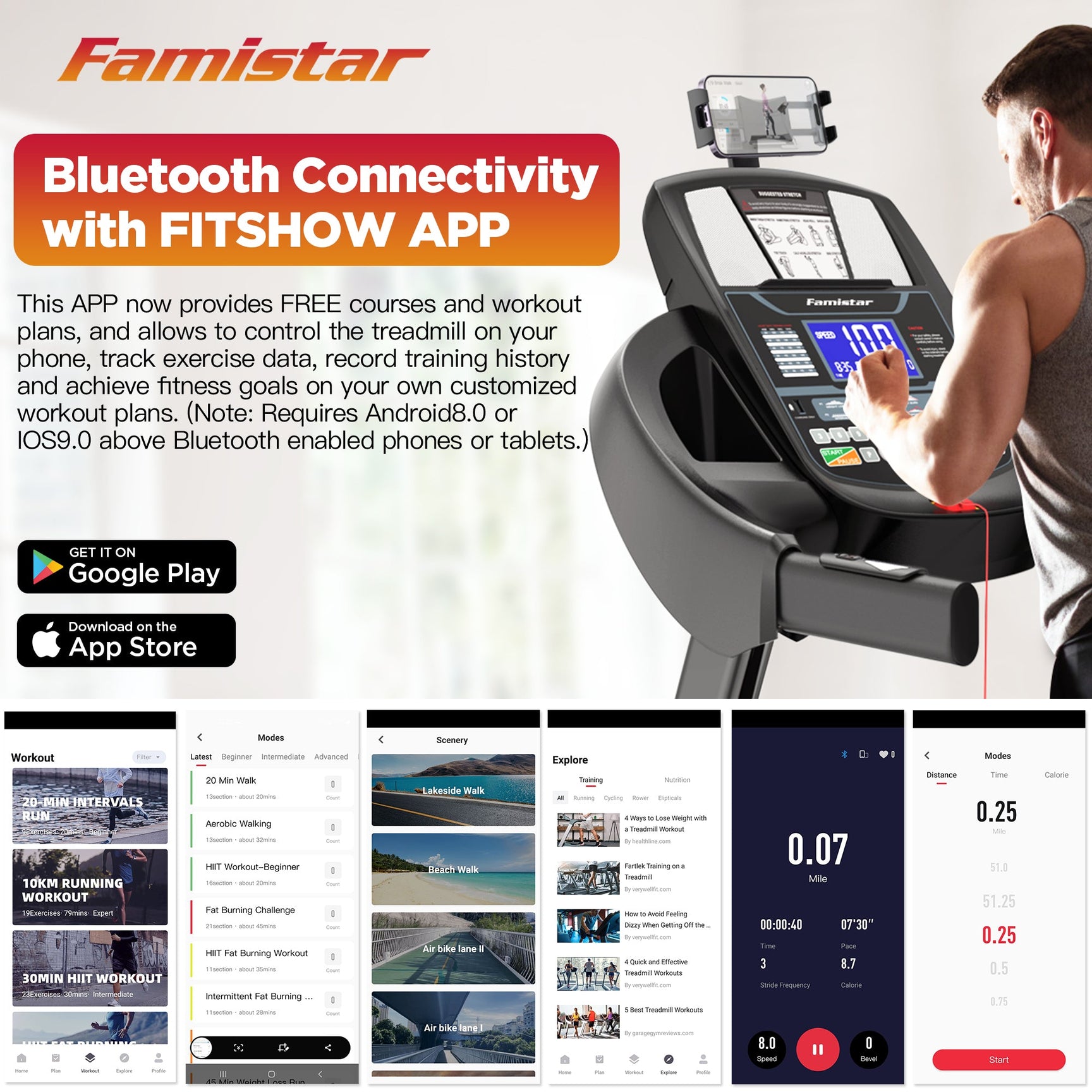 Famistar T532A Folding treadmill – Famistar.life